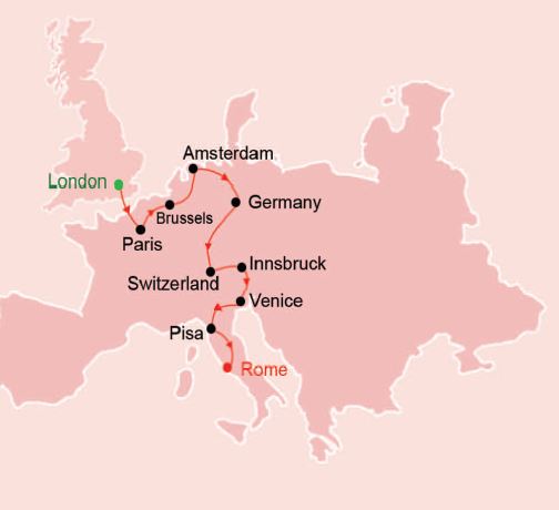 15-Day Europe Explorer Coach Tour | Kandala Travel